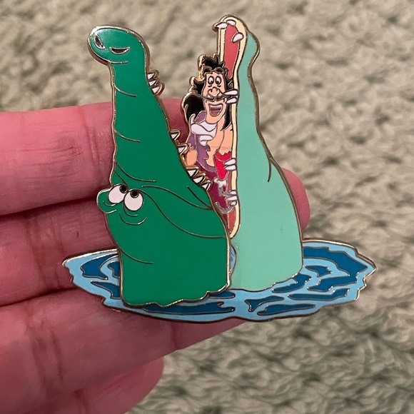 Disney | Other | Disney Peter Pan Tick Tock Crocodile Pin | Poshmark